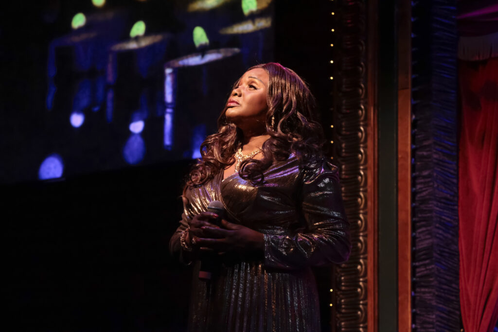 Jannie Jones on stage in Divas. Photo by Sorcha Augustine - Family ...